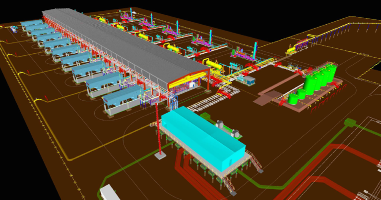 Large Capacity Compressor Station Design | EDG, Inc. | Projects