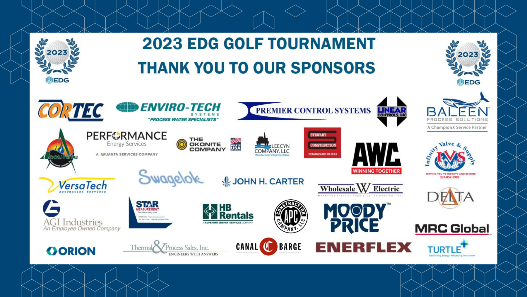 EDG Metairie Employee and Family Golf Tournament 2023 - EDG, Inc.